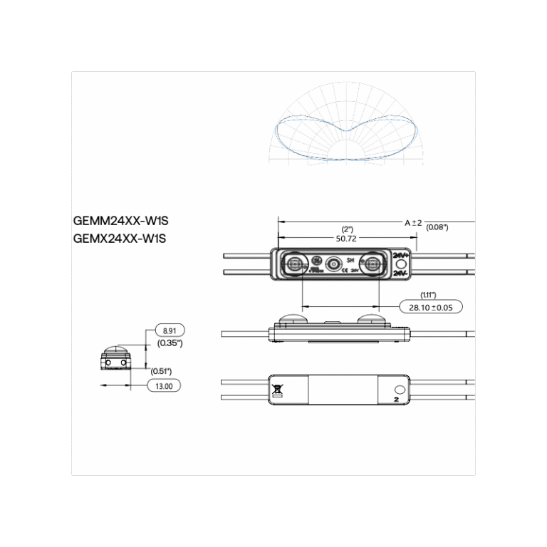 Módulo LED Tetra MAX 24V DC - Modular Signs